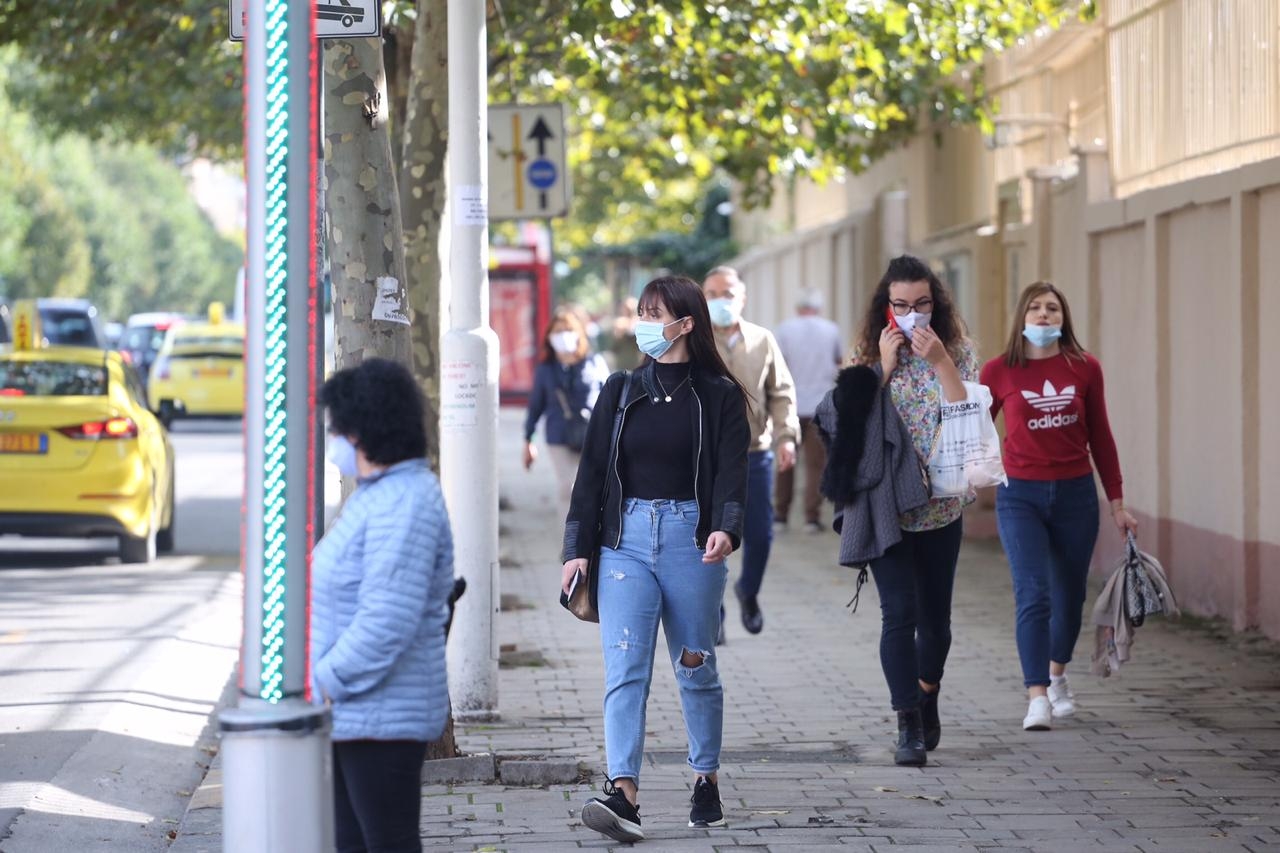 How much are citizens in Albania complying with the new mandatory face ...
