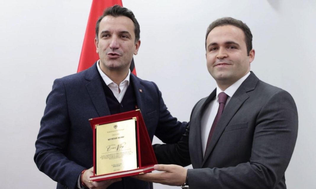 Veliaj declared "Honorary Citizen" of Presheva: I humbly accept it ...