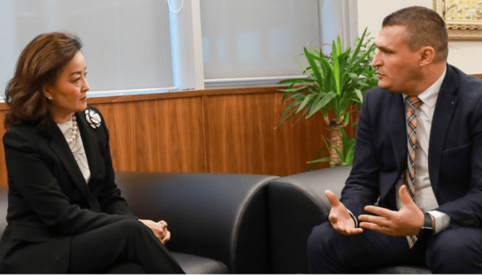 Yuri Kim in SPAK, the U.S embassy reveals the reason for her visit ...