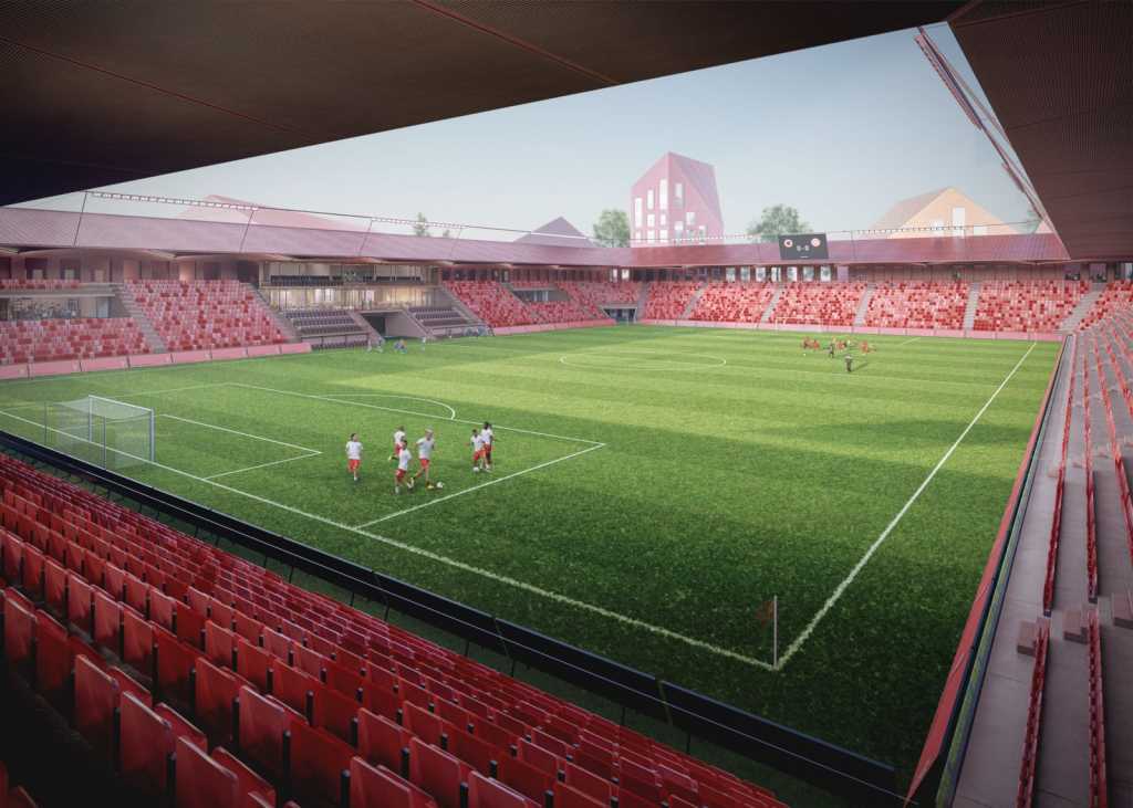 New stadium in Korça, the winning studio of the project - Euronews Albania