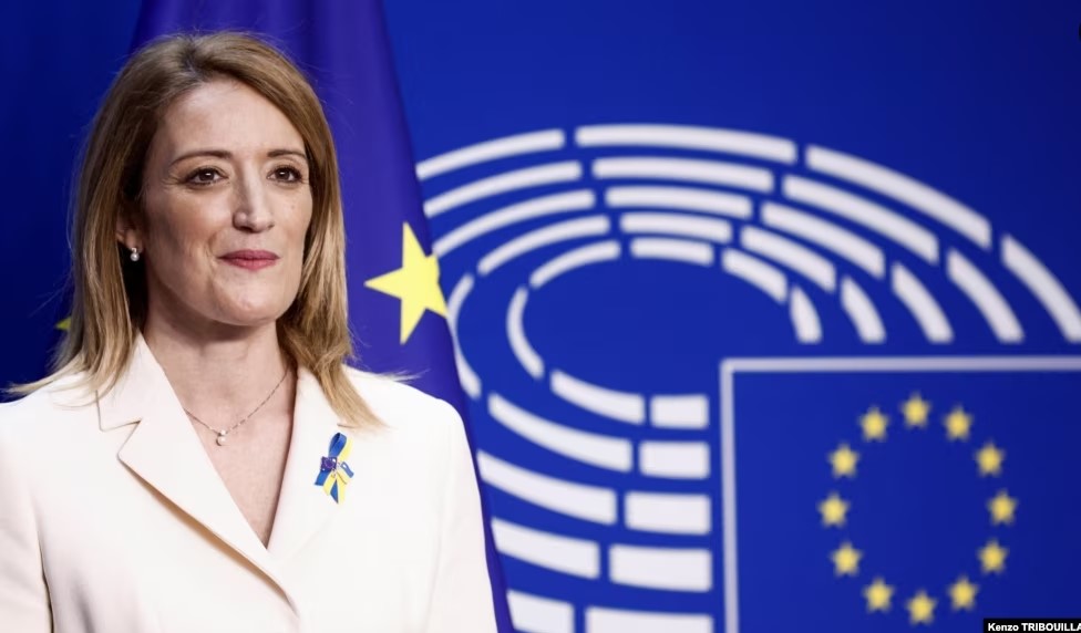 Metsola calls on Kosovo and Serbia to reduce tensions - Euronews Albania