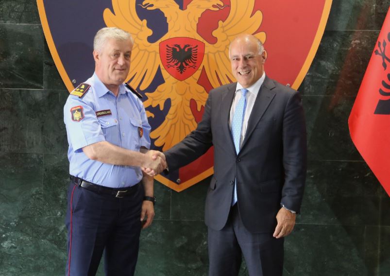 Italian Antimafia director meets Albanian State Police leaders in ...