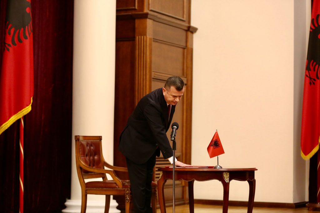Taulant Balla sworn in as Albania’s new Minister of Interior - Euronews ...