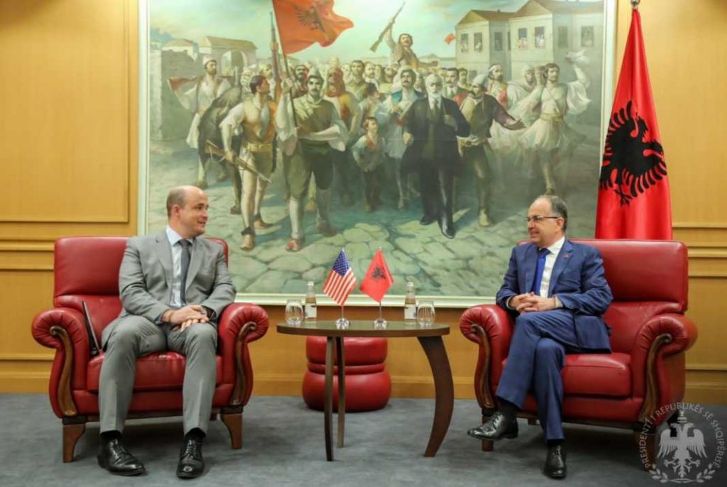 President Begaj meets with US Chargé d'Affaires, David Wisner ...