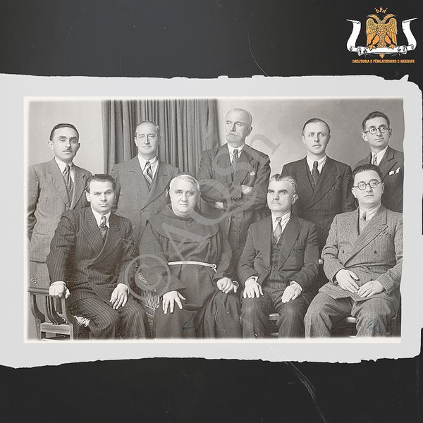 In memoriam of eminent Albanian poet and politician, Gjergj Fishta ...