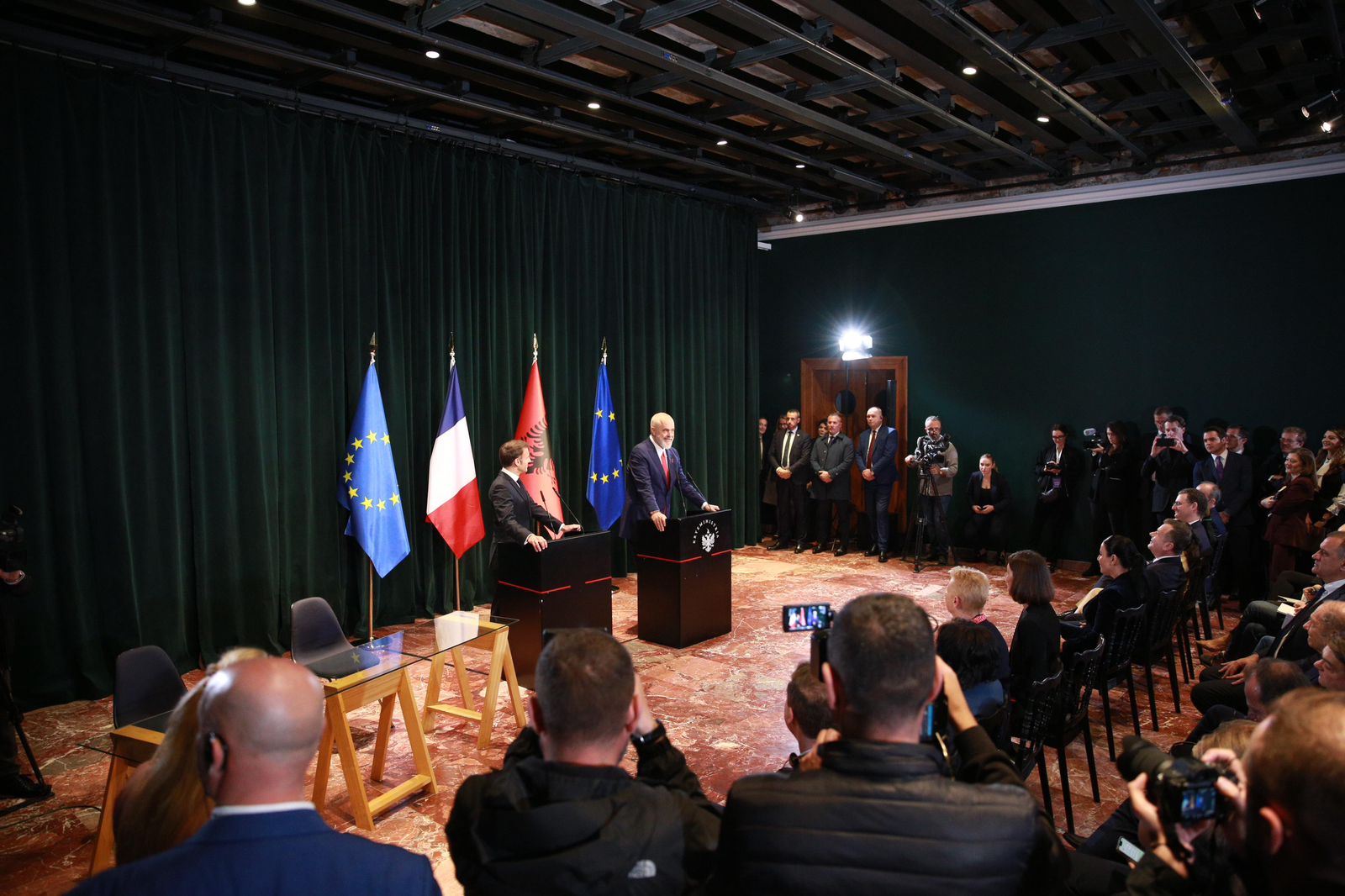 Macron calls on Vučić to unequivocally condemn September 24 attack ...