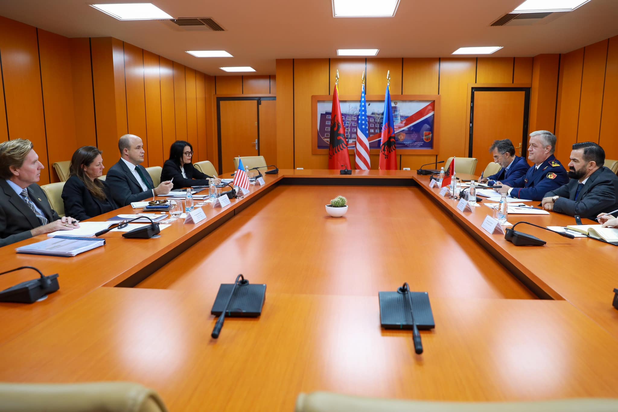 Albania and U.S. discuss collaboration and partnership on law ...