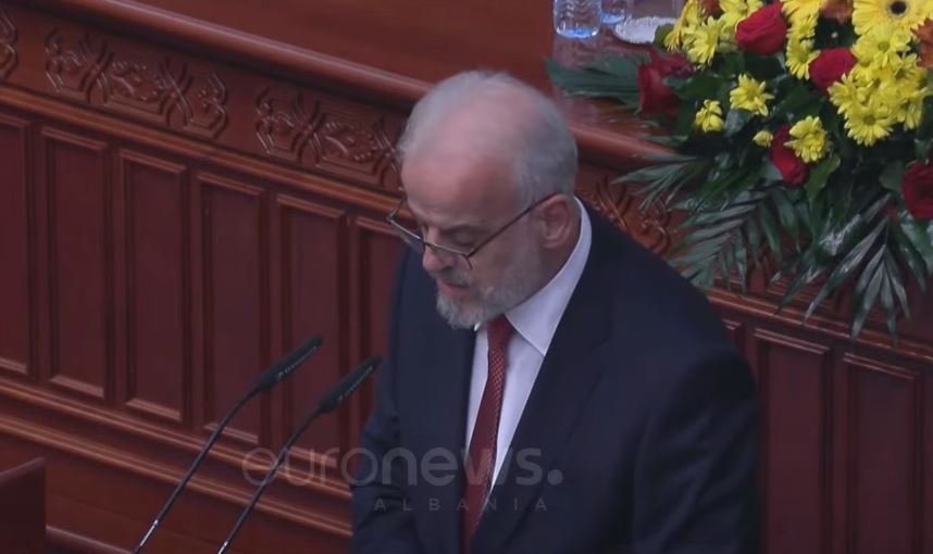 North Macedonia with an Albanian prime minister, Talat Xhaferi swears ...