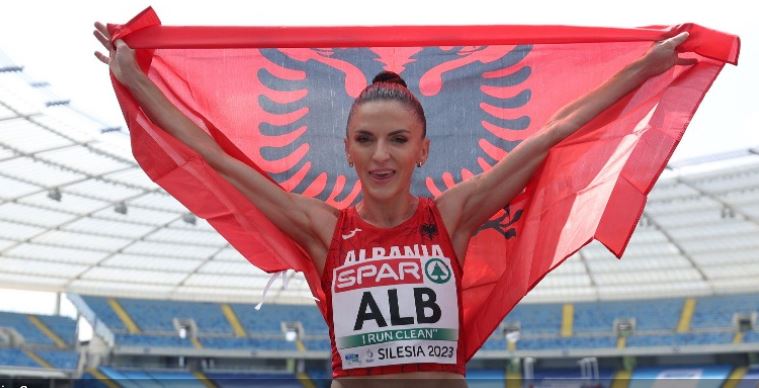 Albanian athlete "wears" Istanbul red and black, declared Balkans ...