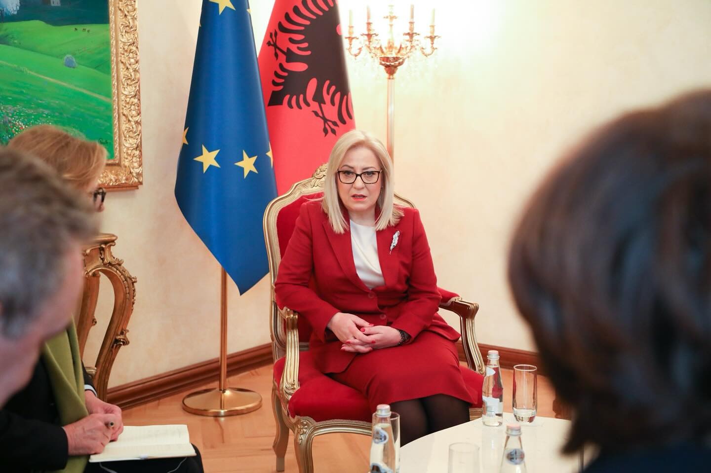 Nikolla meets with Quint countries’ permanent representatives in the ...