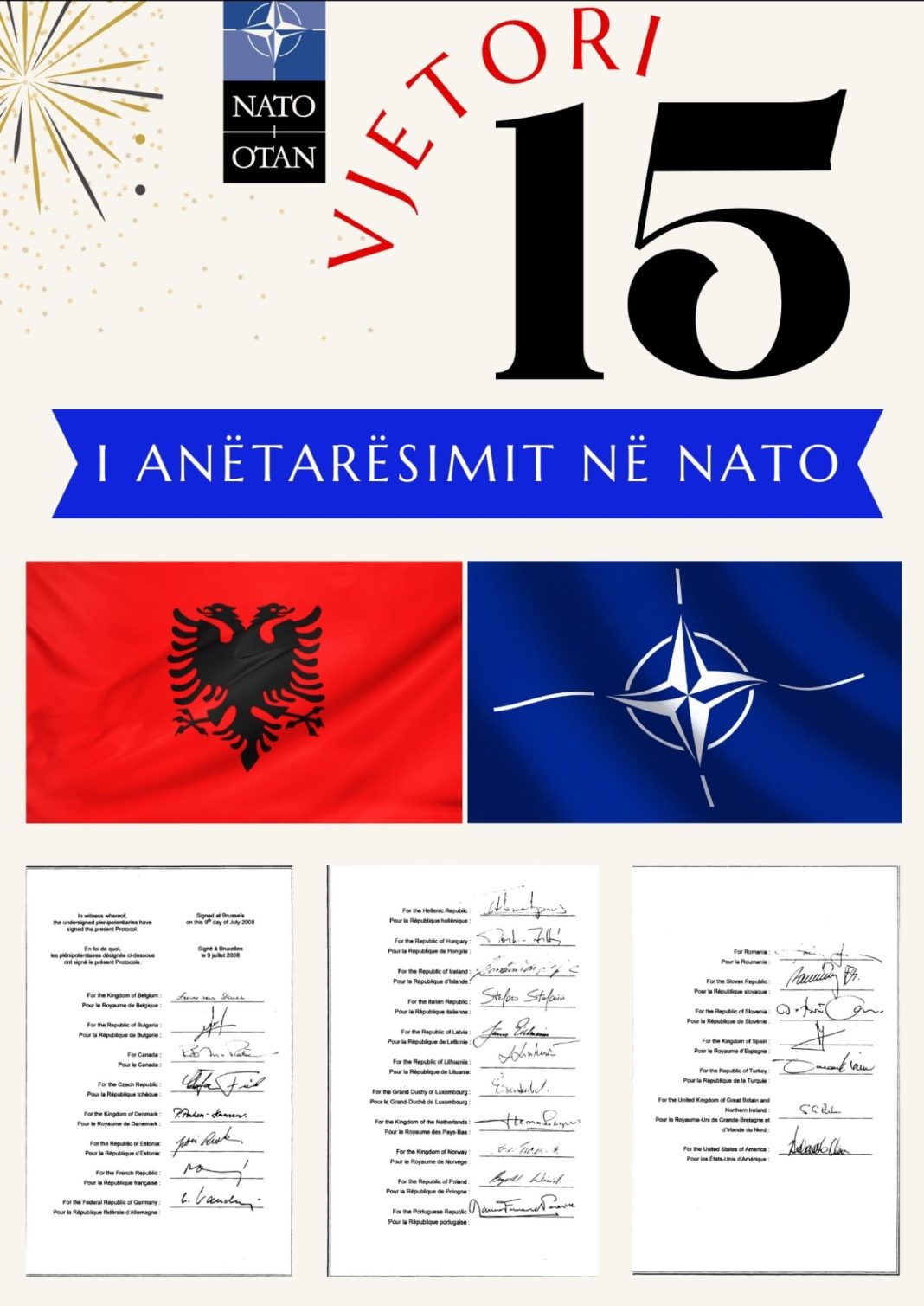 Albania marks 15th anniversary of NATO membership - Euronews Albania