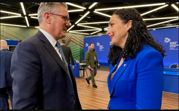 President Osmani and Starmer discuss security and defense cooperation ...