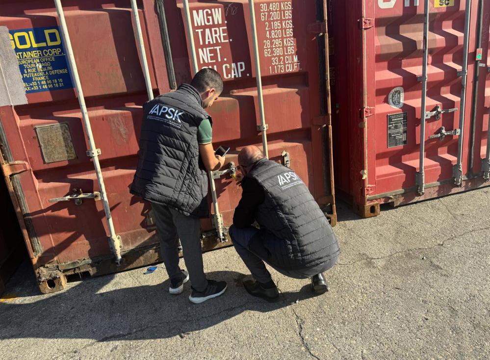 AAPSK takes under administration the containers with hazardous waste ...