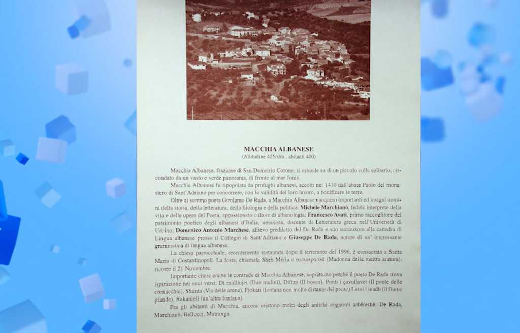 De Rada's Manuscripts and Documents to Arrive in Albania! Agreement ...