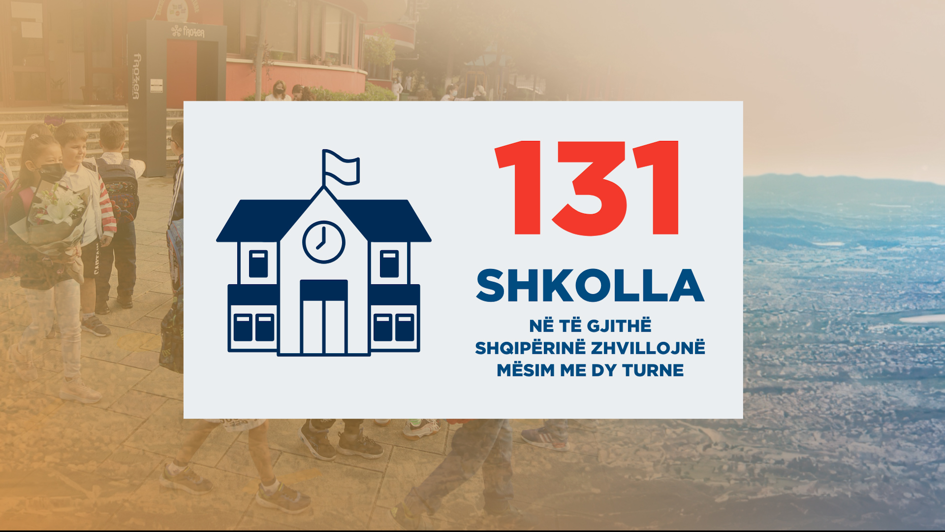 131 shkolla kanë mësim me turne, 31 në Tiranë - Euronews Albania