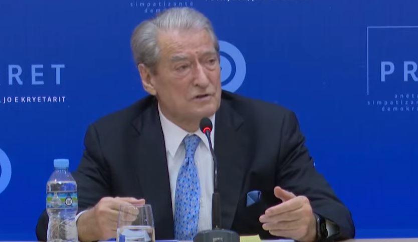 Protesta e 12 nëntorit, Berisha: Shqipëria po zien nga zemërimi dhe ...